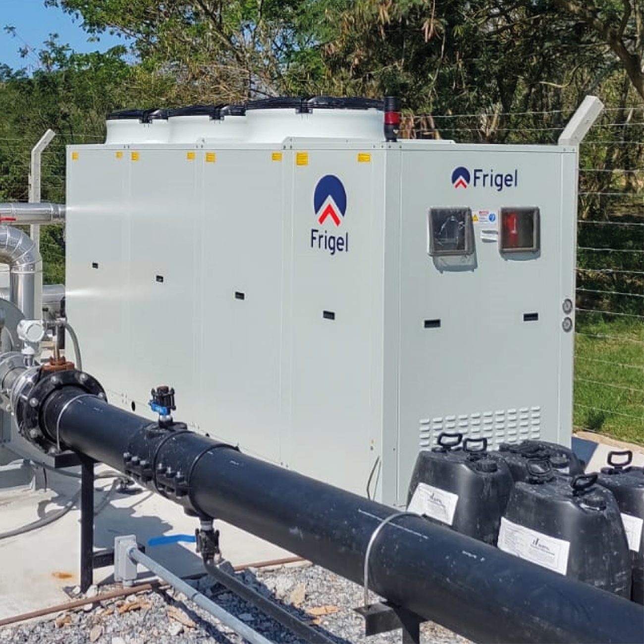 Air Cooled Industrial Chiller - Summit Process Cooling